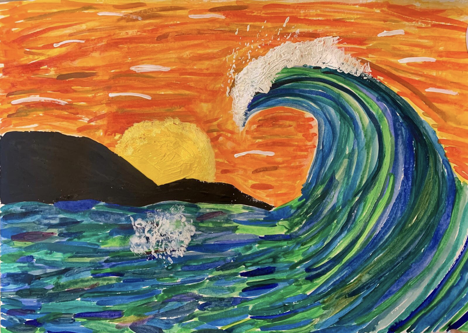 Movement and Colour - Art on Parade